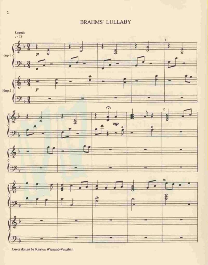 Brahms’ Lullaby – Folk Harp