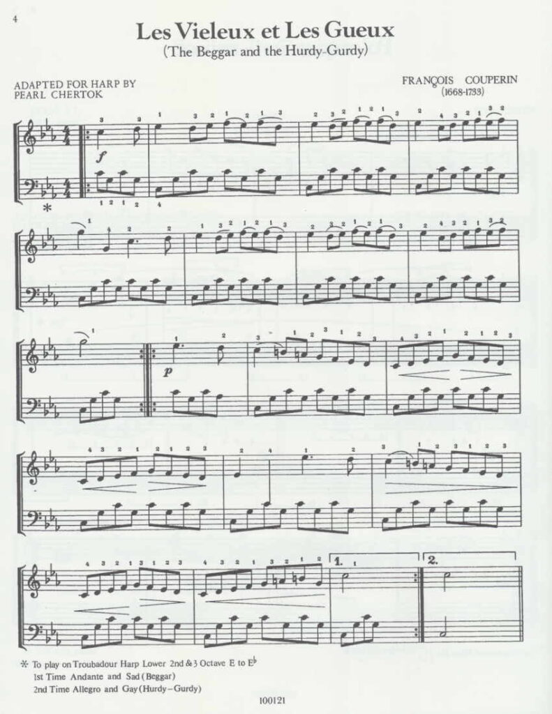 Classics for Troubadour – Folk Harp