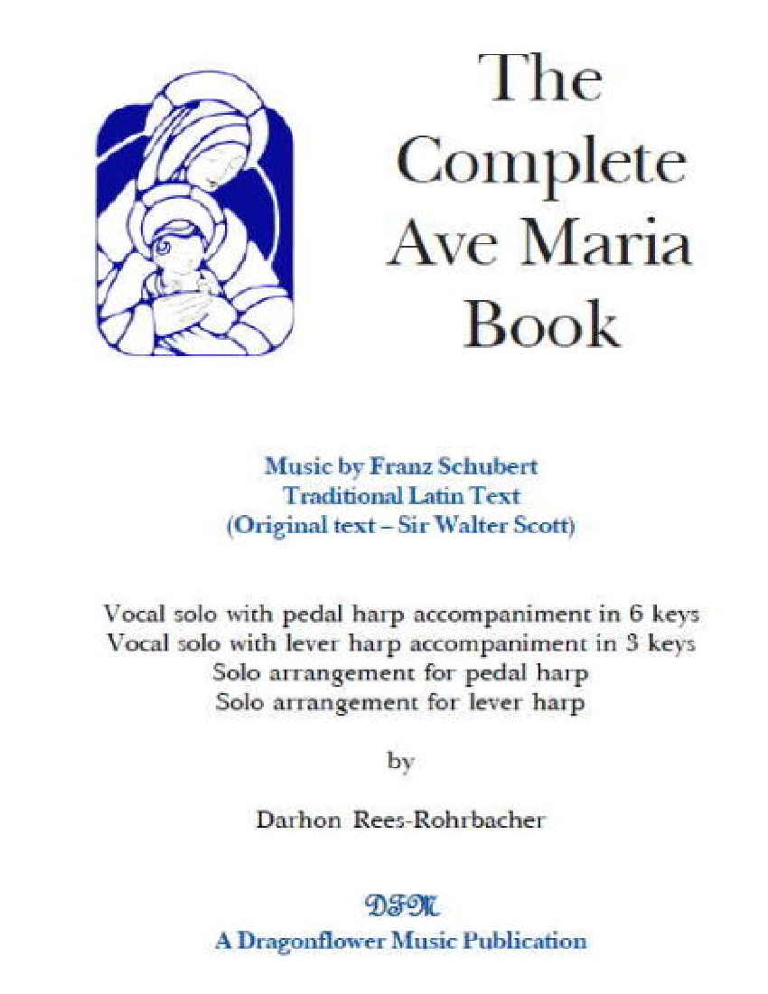 The Complete Ave Maria (Schubert) • Folk Harp