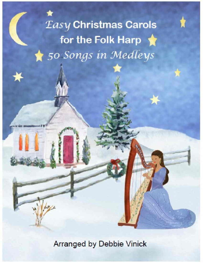 Easy Christmas Carols (Lever/Folk Version) – Folk Harp