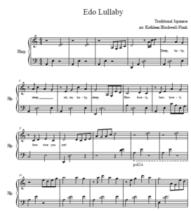 Four Japanese Lullabies – Folk Harp
