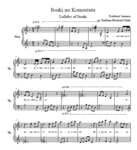 Four Japanese Lullabies – Folk Harp
